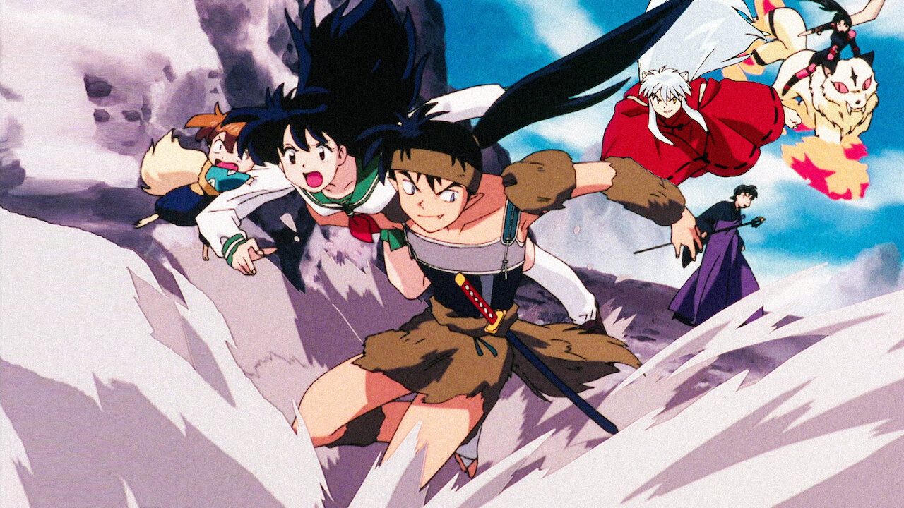 Inuyasha And Koga Fighting